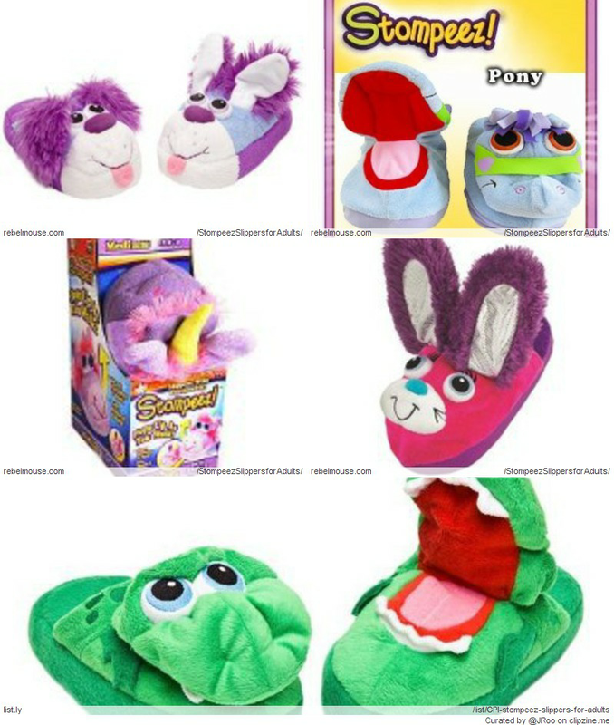 Stompeez Slippers for Adults